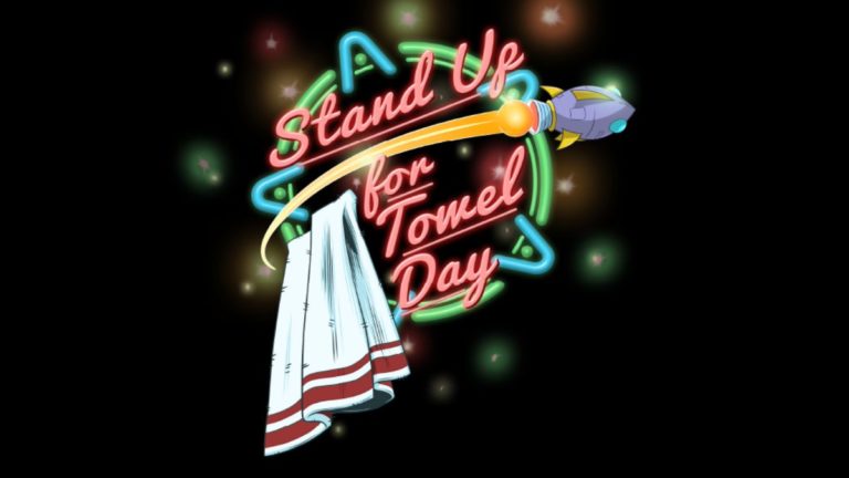Towel Day | Comic Quest