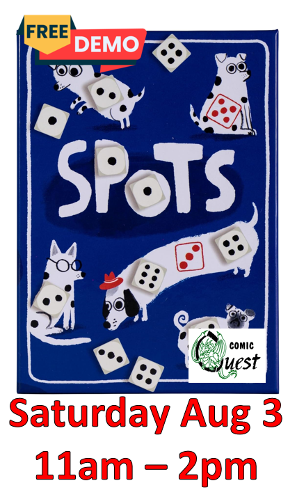 Board Game Demo - Spots | Comic Quest