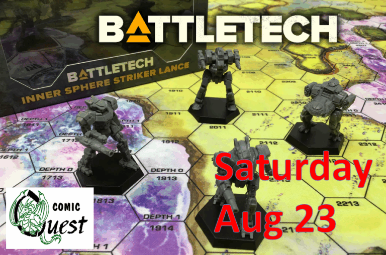 Battletech Mercenary Mini campaign -- Part 1 | Comic Quest
